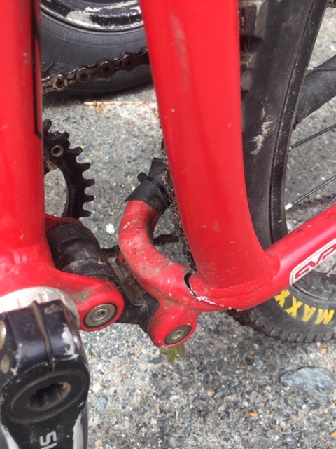 2008 in search of rear triangle-santa cruz Blur LT For Sale