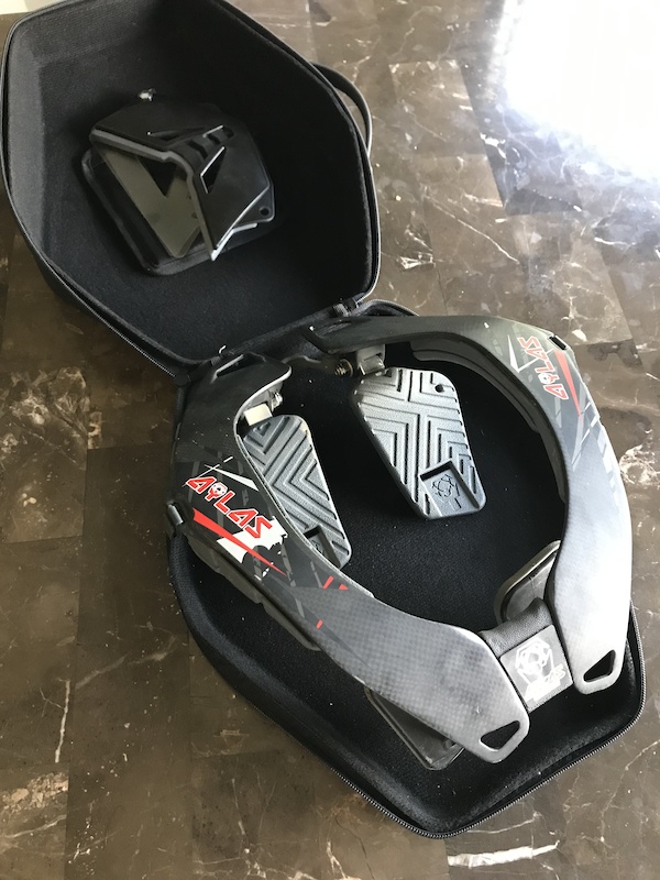 2014 Atlas Carbon Neckbrace and Atlas chest protector. For Sale