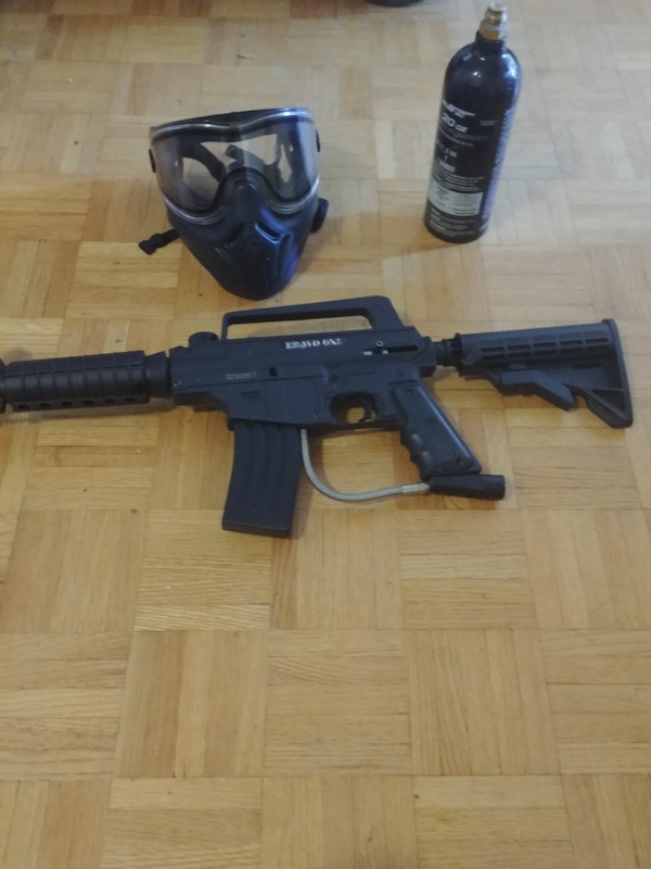 Tipmann Bravo with M16 barrel and adjustable stock For Sale