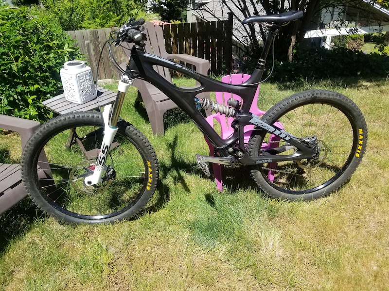 2012 Carbon Ibis Mojo HD 170/160mm Dual Ti For Sale