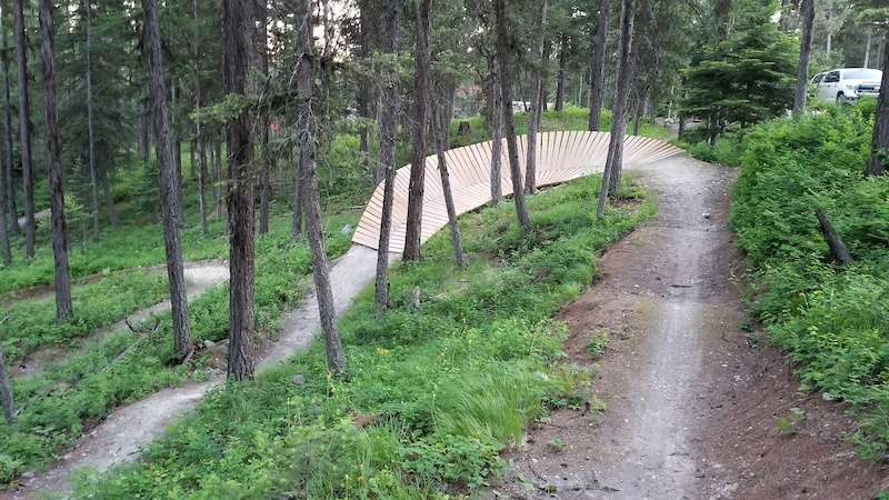 The Berm Trail Mountain Biking Trail - Whitefish, Montana