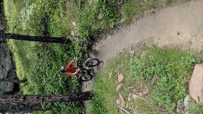 Overland Loop Mountain Biking Trail - Lyons, Colorado