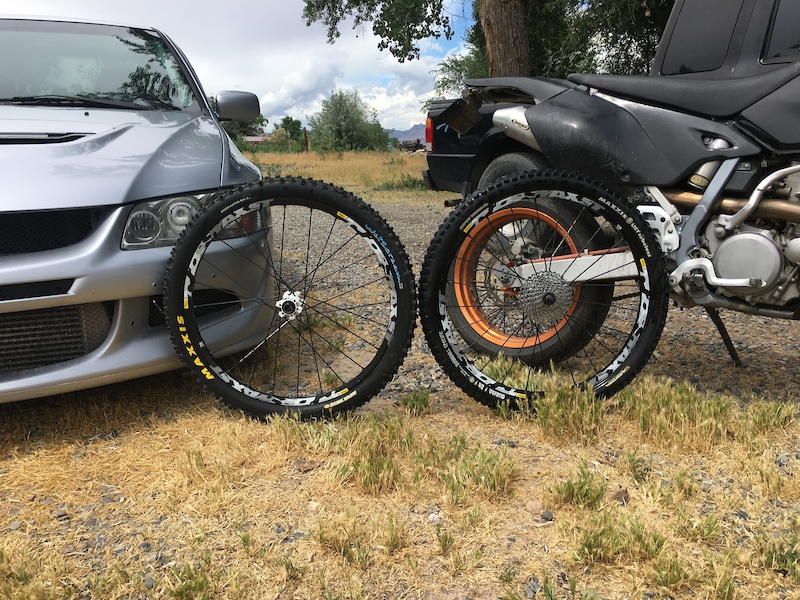 26” Mavic crossmax st wheelset For Sale