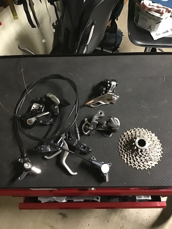 XT/XTR group set retro 3 x 9 magic For Sale