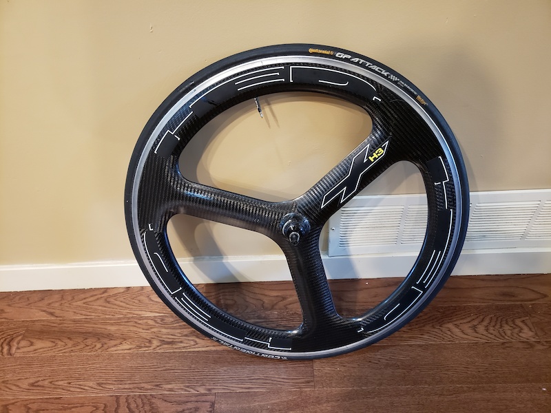 2016 HED H3 Plus Clincher (Front Carbon Wheel) For Sale