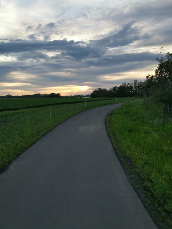 Telford Lake Loop Mountain Biking Trail - Leduc, AB