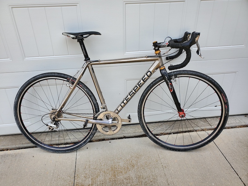 2008 litespeed titanium cyclocross bike 54 med For Sale