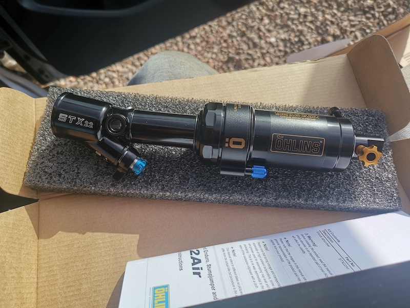 2017 Ohlins stx 22 rear shock 197x48 For Sale
