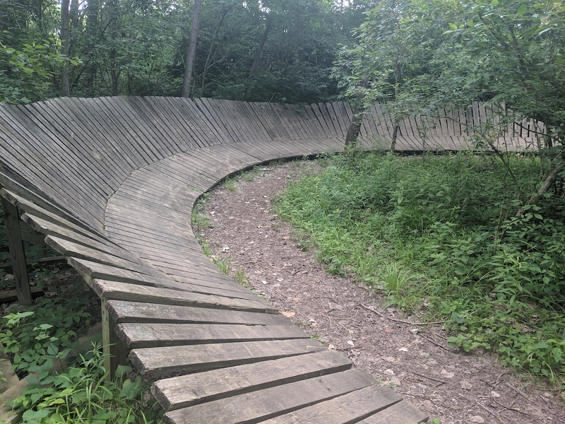 Talking Tree North to End Mountain Biking Trail - Indianapolis
