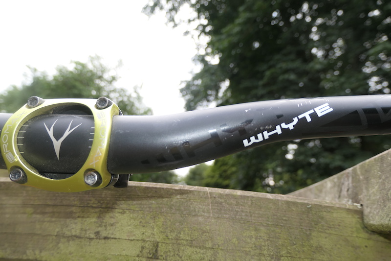 whyte handle bar and stem set For Sale