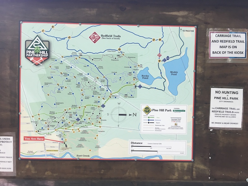 Upper Giorgetti Intersection 7-1 Hiking Trail - Rutland