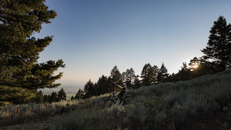 Sypes Canyon Mountain Biking Trail - Bozeman, Montana