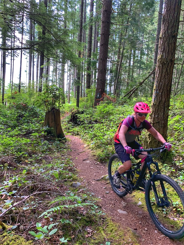 Game Over Mountain Biking Trail - Powell River, BC