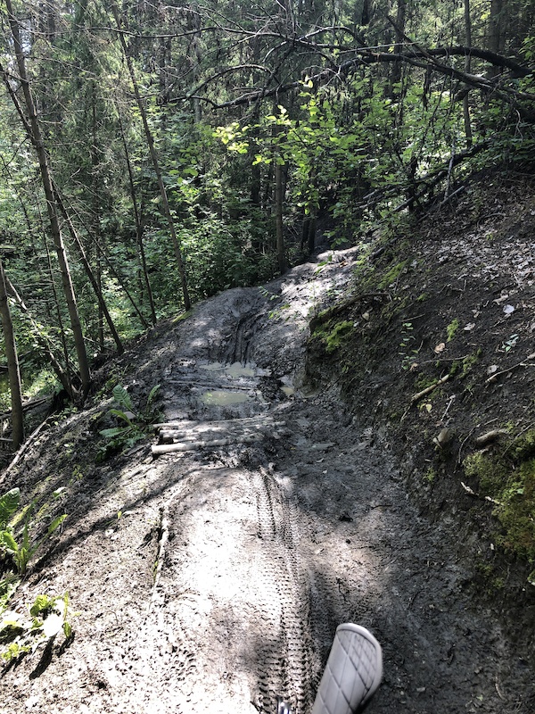 IMBA Trail Mountain Biking Trail - Northwest Edmonton