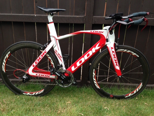 2010 Look 596 I-Pack w/ carbon wheels For Sale