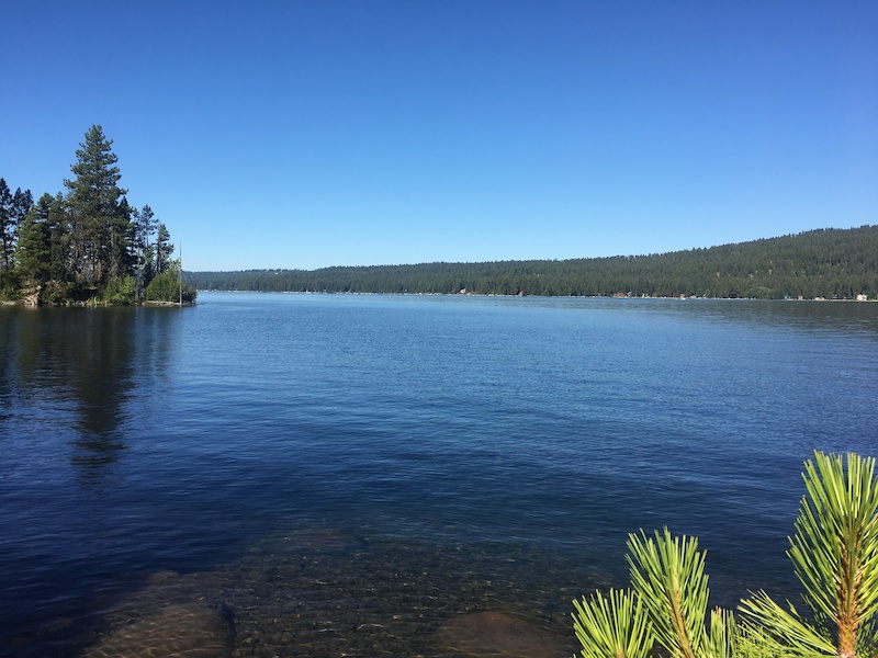 Huckleberry Bay Loop - Peninsula South Mountain Biking Trail - McCall