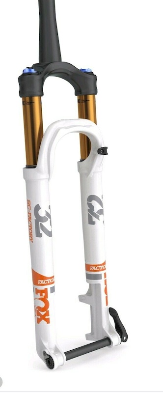 FOX Factory 32 step cast Boost Gloss white For Sale