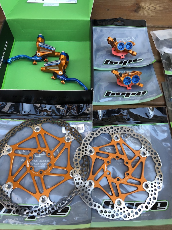 2017 Hope Tech 3 E4 w/ Floating rotors For Sale