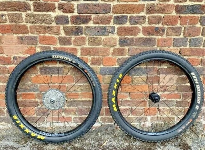 WTB Scraper Rims (optional Hope Pro 4) wheelset For Sale