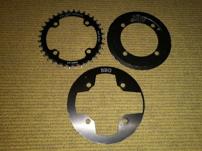 Wolf Tooth 36T N/W, Envy inner plate, BBG bash For Sale