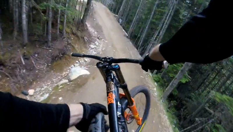 Video: Riding Whistler's Dirt Merchant Brakeless - Pinkbike
