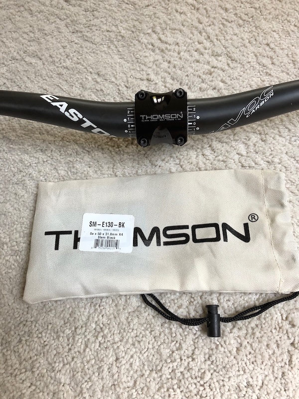 2019 Thomson X4 Stem, 50mm x 0° Rise, 31.8mm x 1⅛" For Sale