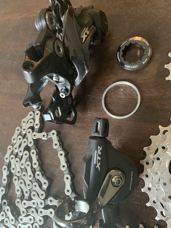 2018 XTR/ XT 11 Speed Drivetrain w/One Up 47t Cog For Sale