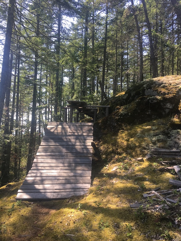 Cheap Thrill Mountain Biking Trail - Sechelt, BC