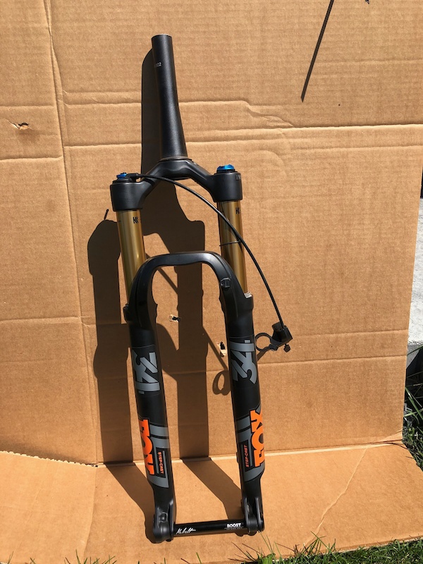 2019 Fox 34 Step Cast 120mm 15x110 remote lockout 51 offset For Sale