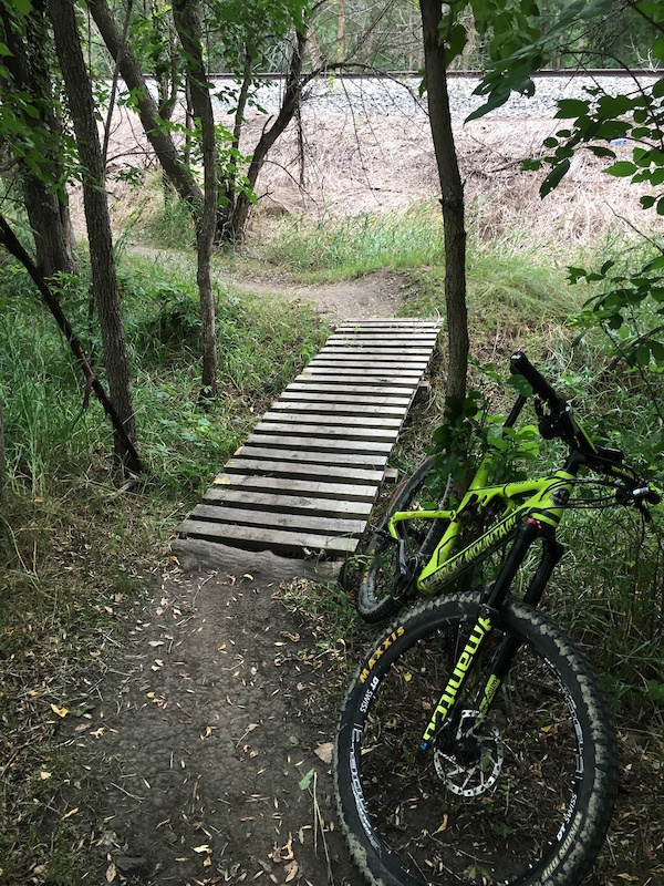 Decker's Bridge Mountain Biking Trail - Minot, ND