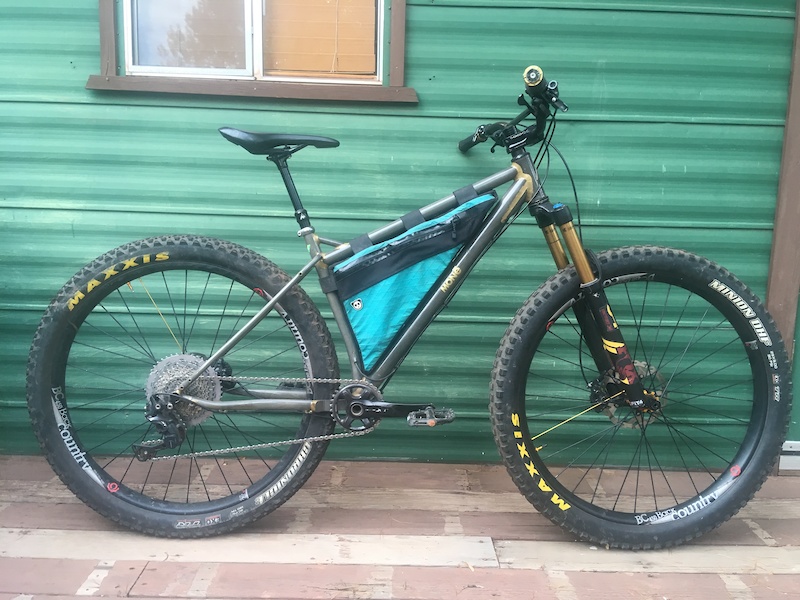 2018 Mone La Roca 29+ Custom Steel Hardtail For Sale