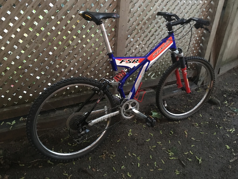 2000 Specialized FSR Full Suspension Mountain Bike For Sale