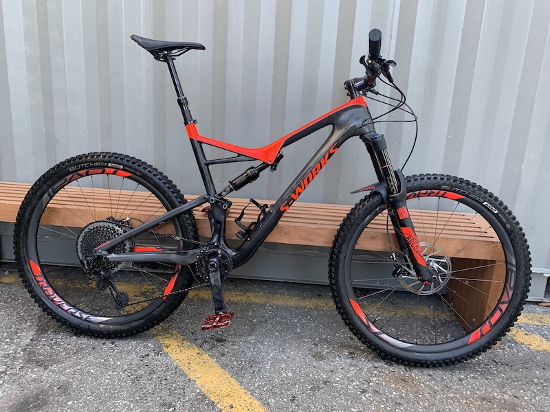 2017 Specialized S-Works Stumpjumper Carbon 27.5 XL For Sale