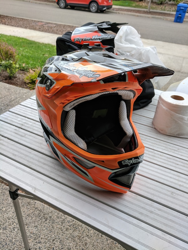 2013 Troy Lee Designs TLD D3 Carbon Fiber XL For Sale