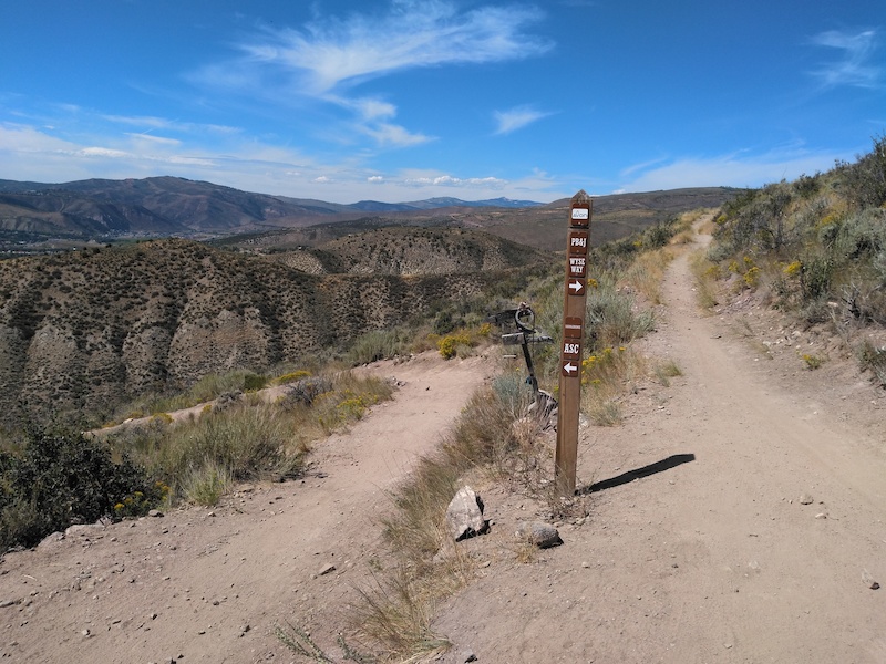 Saddle Ridge Mountain Biking Trail - Avon, Colorado