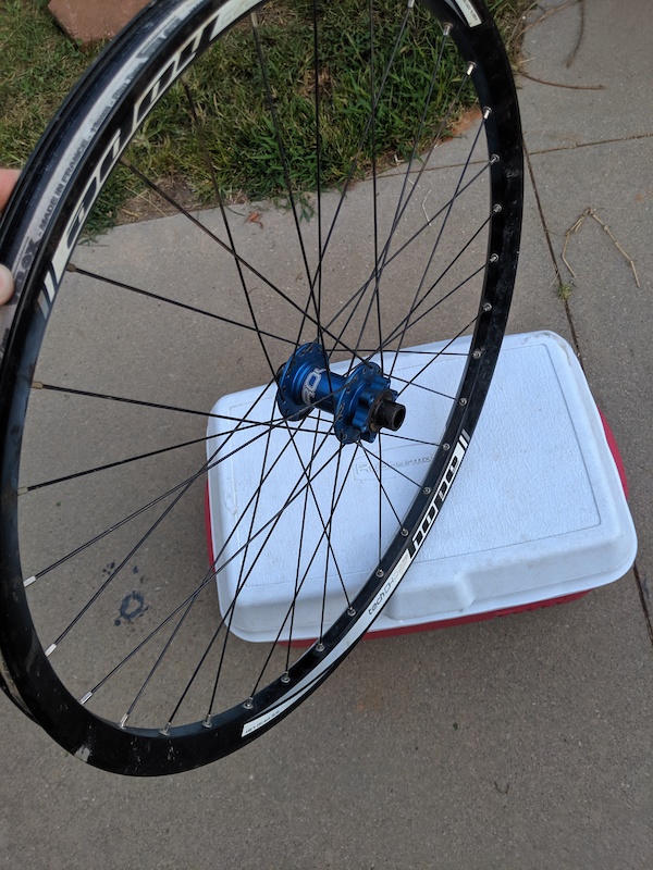 2017 Hope Tech DH Pro 4 blue hub front only For Sale