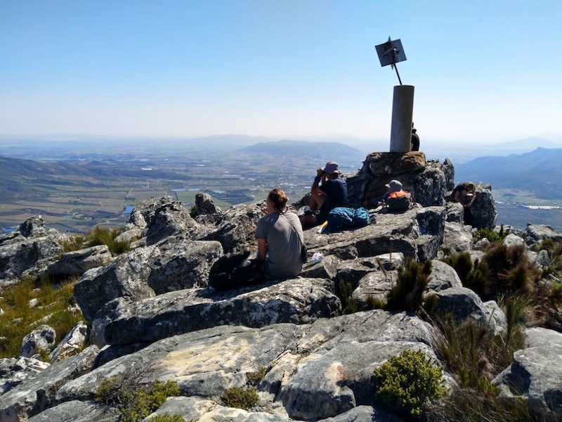 Drakenstein Peak to Hutchinsons Peak Hiking Trail - Stellenbosch