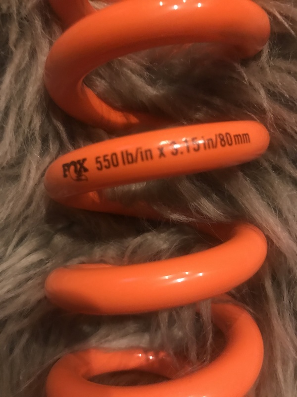 2020 Brand new Fox SLS spring For Sale