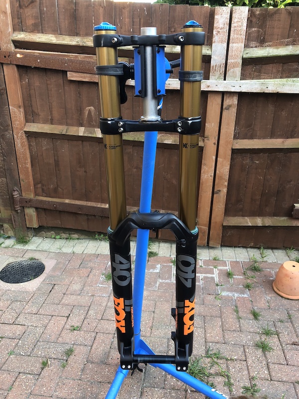 2018 FOX 40 Factory Kashima Air Fork DH 27.5 650b For Sale