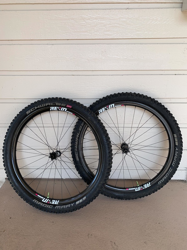 2019 Revin Cycling Carbon Wheels w/ CushCore For Sale