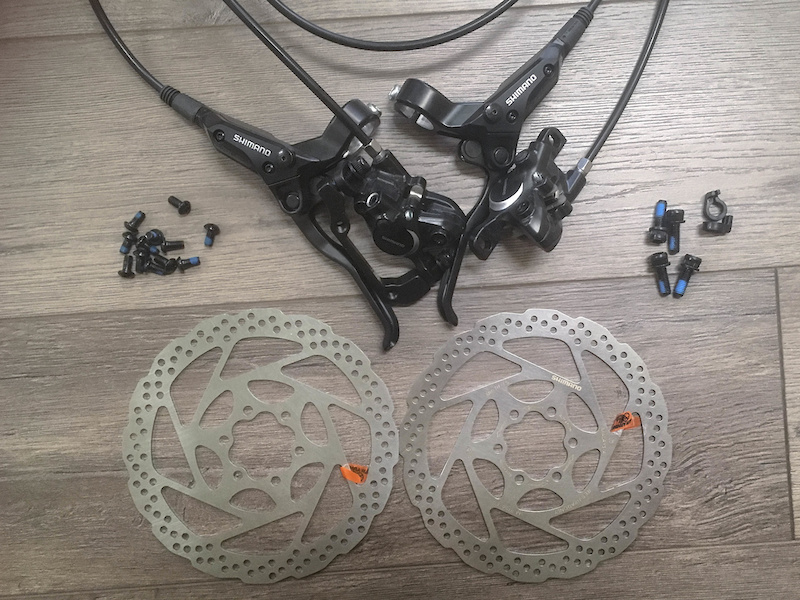 2019 Shimano Hydraulic disc brake complete set For Sale
