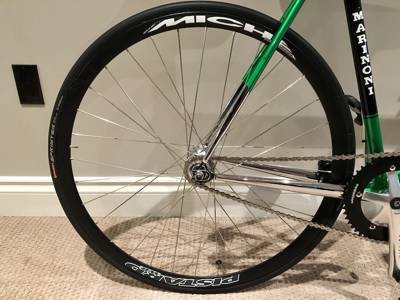 2018 miche pistard wr tubular track wheelset For Sale