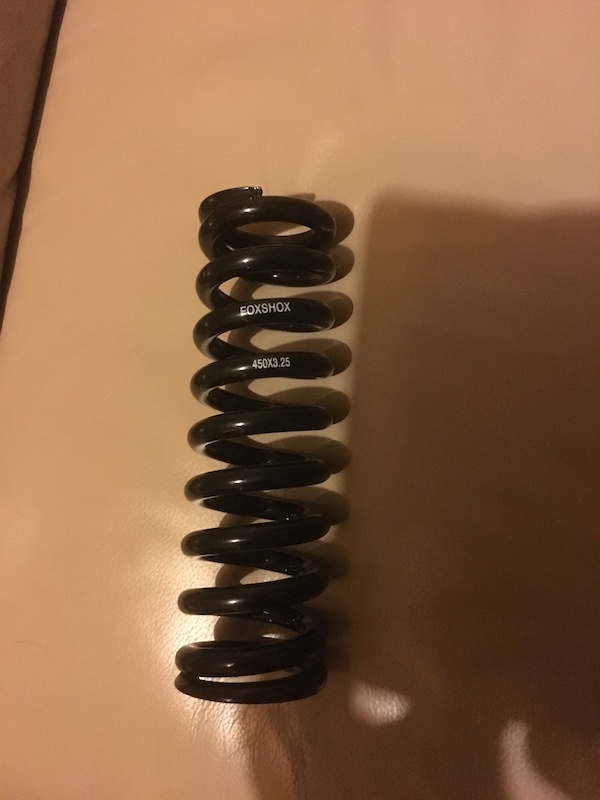 2018 Foxshox fox racing spring 450x3.25 For Sale