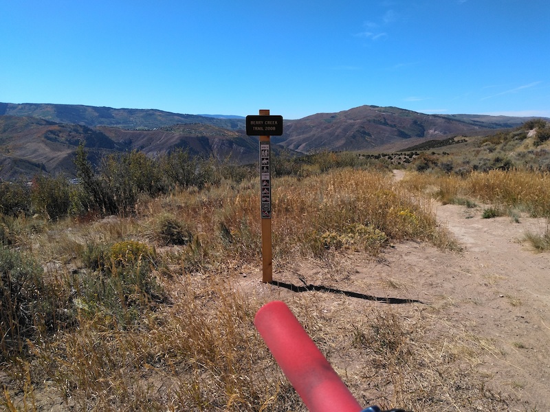 Upper Berry Creek Mountain Biking Trail - Edwards, CO