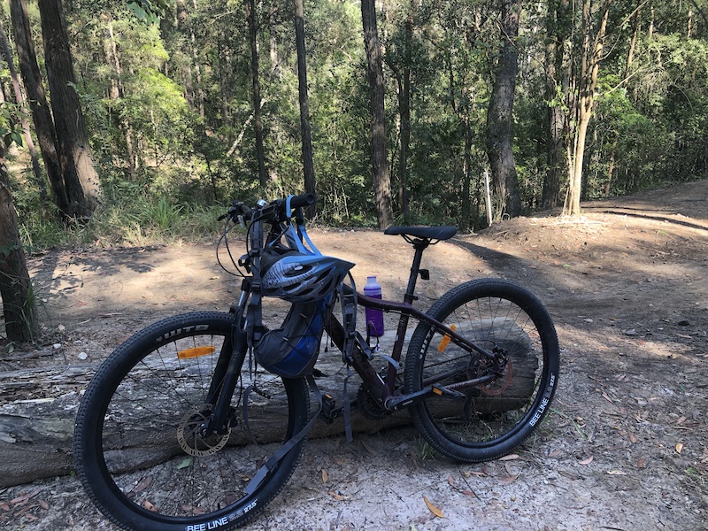 Lava Flow exit Mountain Biking Trail - Hornsby