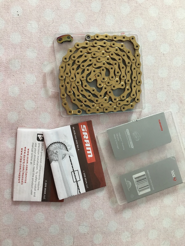 2019 SRAM Eagle XX1 Gold Chain For Sale