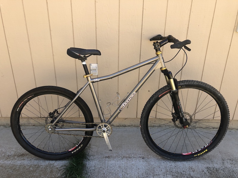 2007 Carver 96er Titanium Single Speed Medium For Sale
