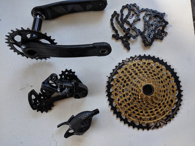2019 Sram XX1 Eagle Gold Drivetrain For Sale