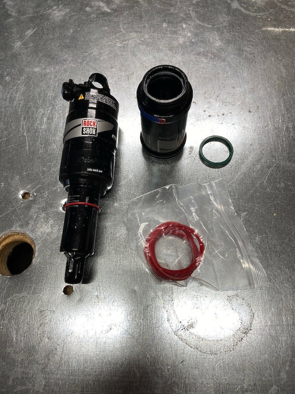 Rockshox monarch RT3 Debonair Shock 184x44 + Parts For Sale
