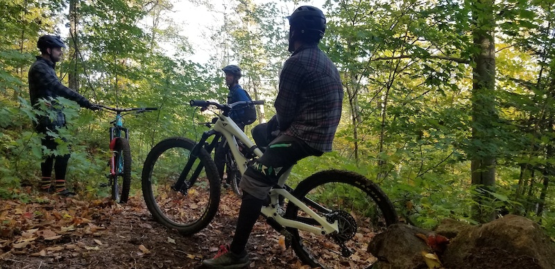Mont Plante Mountain Biking Trail - Val-David, Quebec